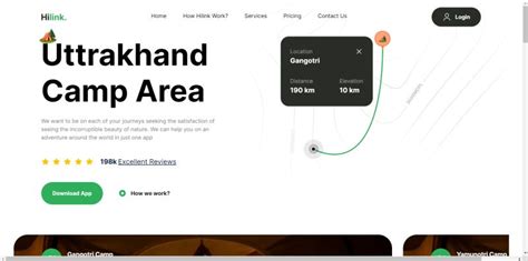 Tribhuwan Joshi On Linkedin Checkout Responsive Ui For Hilink A Camping Web App Built With
