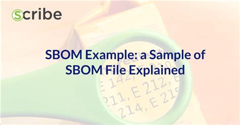 Scribe E2e Software Supply Chain Security On Linkedin Sbom Softwaresecurity Riskmanagement