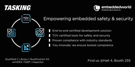 Tasking Ew25 Safetyecosystem Certifiedtools Compiler Debugger Safetycritical