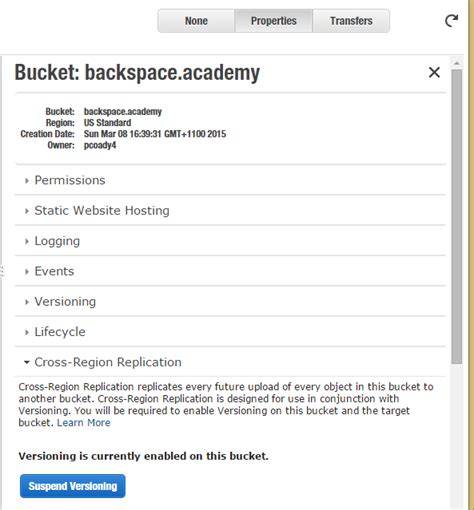 Cross Region Replication For Amazon S3 Backspace Academy Blog
