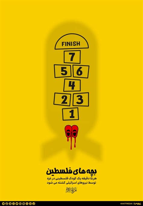 پوستر بچه‌ های فلسطین