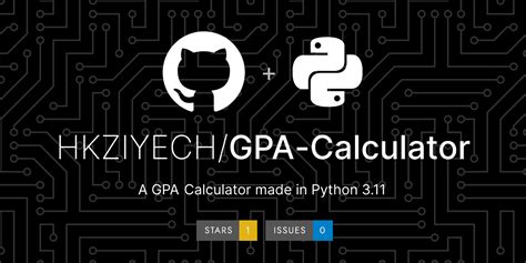 GitHub HKZIYECH GPA Calculator A GPA Calculator
