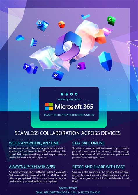 Microsoft365 Collaboration Productivity Rysengroup Manageditservices Rysen Group Msp It