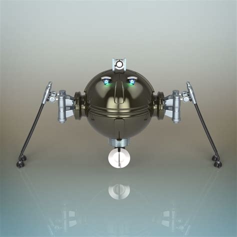 Spy Robot 3d Model Cgtrader