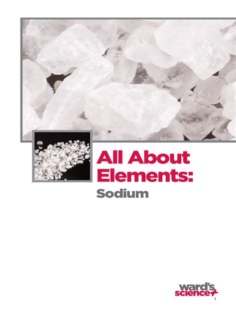 Ws Element Of Month Sodium Final Pdf