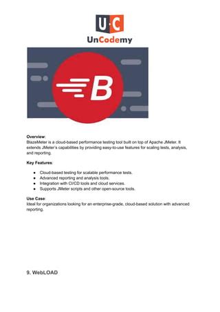 Top Tools For Automated Performance Testing Pdf