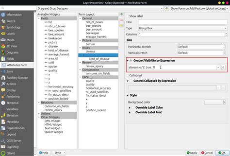 Simple Attribute Form Configuration Qfield Ecosystem Documentation