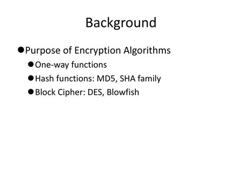 Analysis Of The Rsa Encryption Algorithm Ppt Download