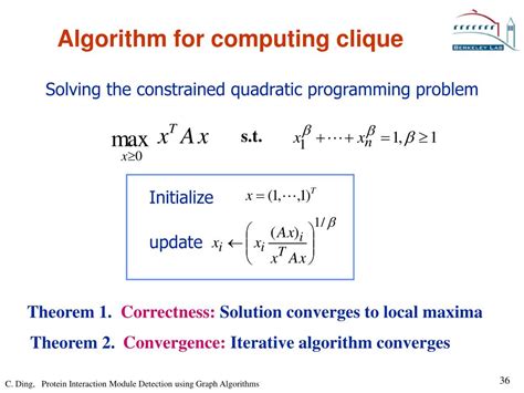 Ppt Protein Interaction Module Detection Using Matrix Based Graph Algorithms Powerpoint