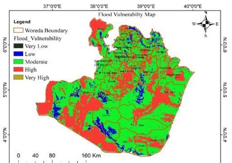 Flood Vulnerability Map Download Scientific Diagram