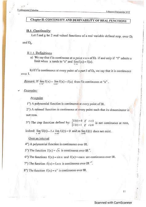 Solution Ch2 Continuity Diff Studypool