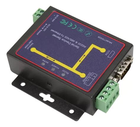 Conversor Ethernet Serial Rs Para Ip Tcp Rs Rs Parcelamento Sem Juros