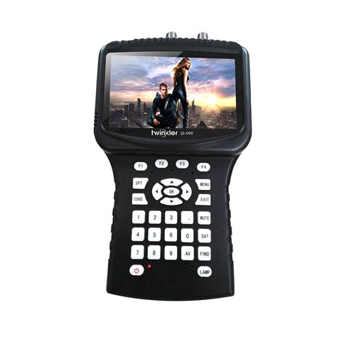Sf 999 Digital Satellite Finder Hd Combo Signal Meter Twinkler With 43