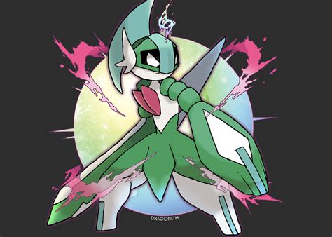 Mega Gallade V2 Fan Made By Dragonith On Deviantart