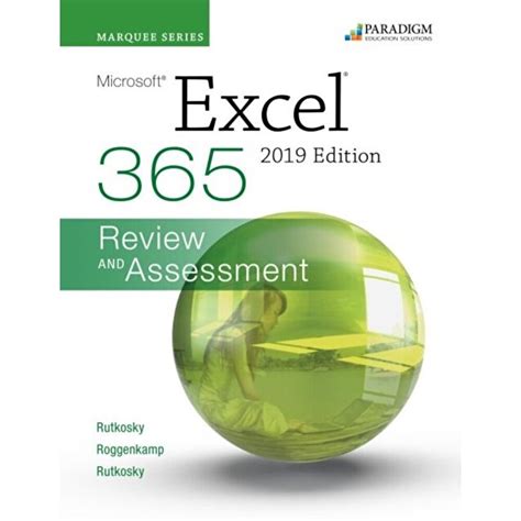 Marquee Series Microsoft Excel 2019 Text Review And Assessments