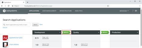 Deploy An Integration With An External Database Outsystems 11 Documentation