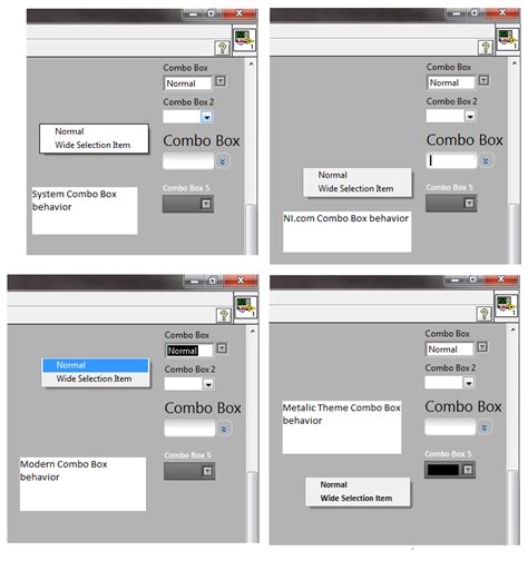 Override Combo Box Drop Down Position Ni Community