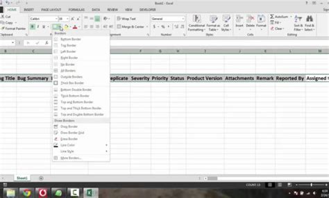How To Write Defect Report Template In Excel Youtube Within Bug Report