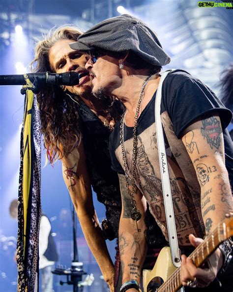 Steven Tyler Instagram THE REAL FUCKING DEALS DEUCESAREWILD JOHNNYDEPP Aerosmith Zack