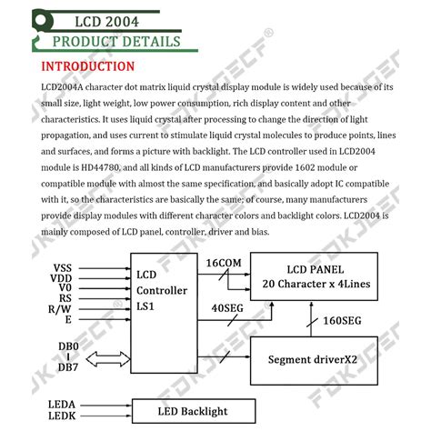 lcd2004 2004 20x4 2004a blue green screen hd44780 character lcd w iic i2c serial interface