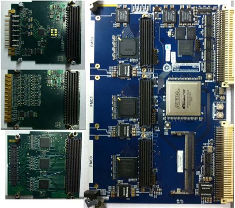 DEAP Digitizer And Trigger Module Right Motherboard Bottom Left
