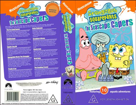 Spongebob Vhs The Spongebob Squarepants Movie Cic Video With