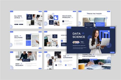 Data Science Powerpoint Presentation Incl Digital And Illustration Envato