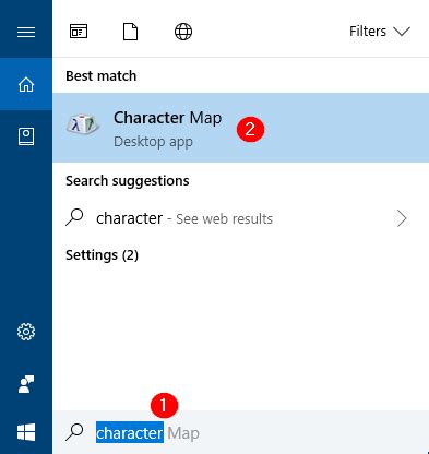 Easy Ways To Open Character Map In Windows Password Recovery
