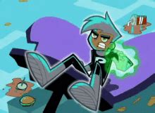 Danny Phantom Releasing Ghost Ray Gif Gifdb Com