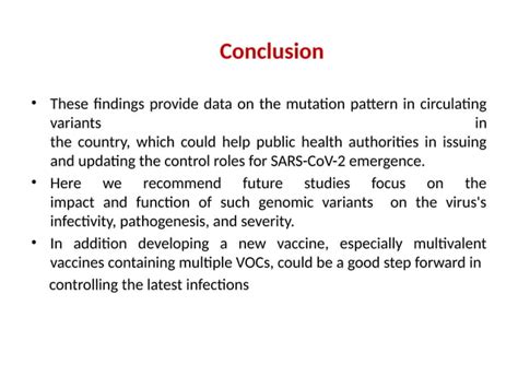 Whole Genome Sequence Analysis Of Sars Cov 2 Ppt