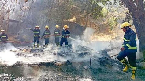 ဘူးသီးတောင်တွင် မီးလောင်မှုဖြစ်ပွားပြီး လူနေအိမ် နှစ်လုံးဆုံးရှုံး