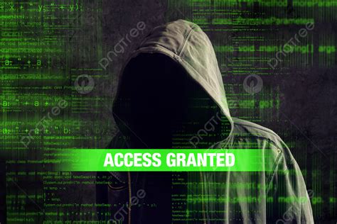 Faceless Hooded Anonymous Computer Hacker Faceless Code Unrecognizable