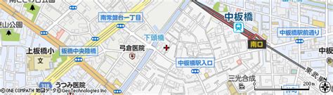 東京都板橋区弥生町51の地図 住所一覧検索｜地図マピオン