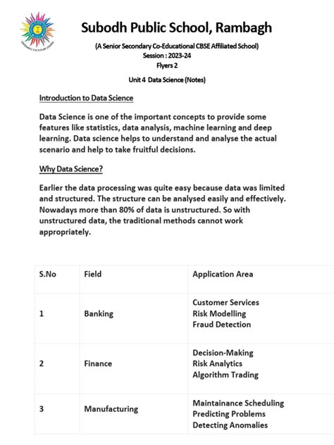 Flyers2 Data Science Notes Pdf