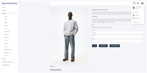 Github Canozgane Commerce Project