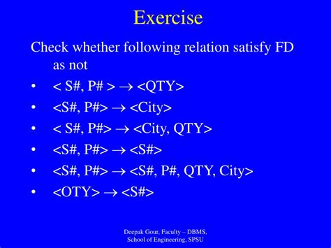 Ppt Functional Dependencies Powerpoint Presentation Free Download