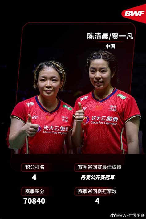 國羽1勝1負，凡晨四連勝！決賽對陣出爐，泰國姐妹花完勝韓國組合 每日頭條