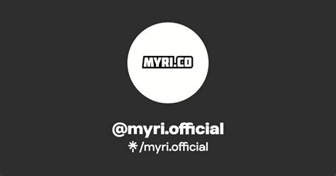 Myri Official Tiktok Linktree