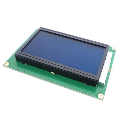 Display Lcd 128×64 Backlight Azul Circuito Facil Componentes