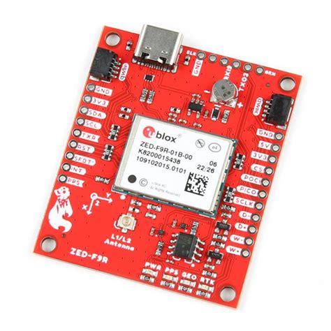 Sparkfun Gps Rtk Dead Reckoning Breakout Zed F9r Qwiic [gps 22693] 디바이스마트