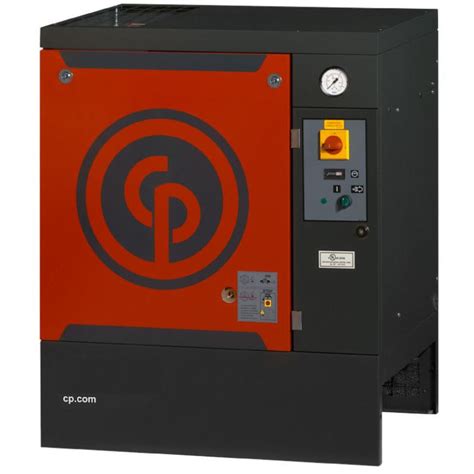 Chicago Pneumatic 5 Hp Rotary Screw Air Compressor Single Phase 230v