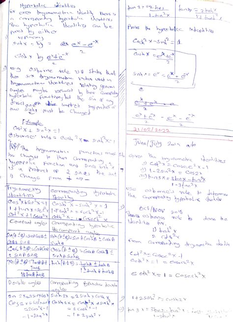 solution hyperbolic functions everything you need to know about