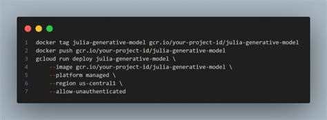 How Can I Deploy A Julia Generative Model To Cloud Platforms Like Aws