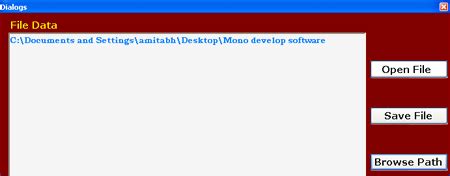 C File Handling With Dialogs