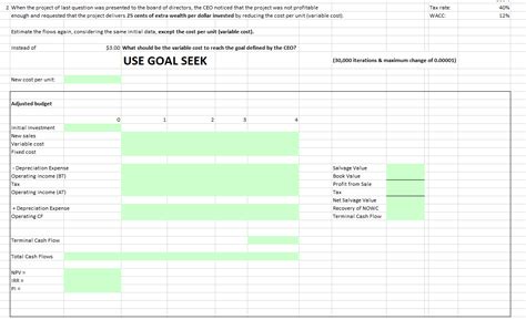 Solved 1 Get Npv Irr And Pi Of This Project Taking The