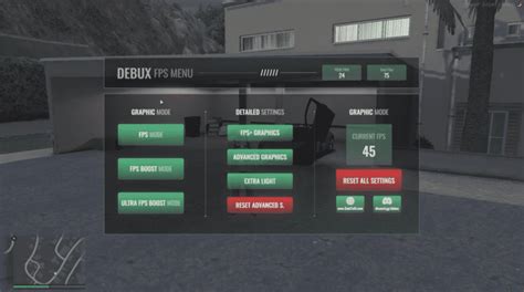 FPS Booster System V2 FPS Menu Standalone FiveM Store