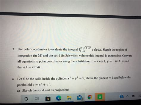 Answered Use Polar Coordinates To Evaluate Bartleby