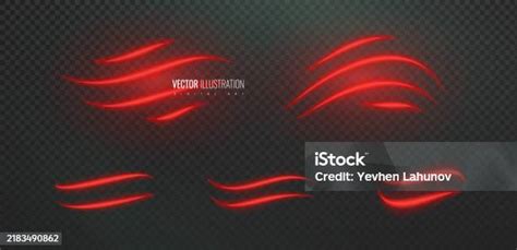 고립 된 배경에 공기 뜨거운 흐름 반투명 아이콘입니다 적외선 바람 파도 조명 효과 벡터 일러스트 레이 션 배경 주제에 대한 스톡 벡터 아트 및 기타 이미지 Istock