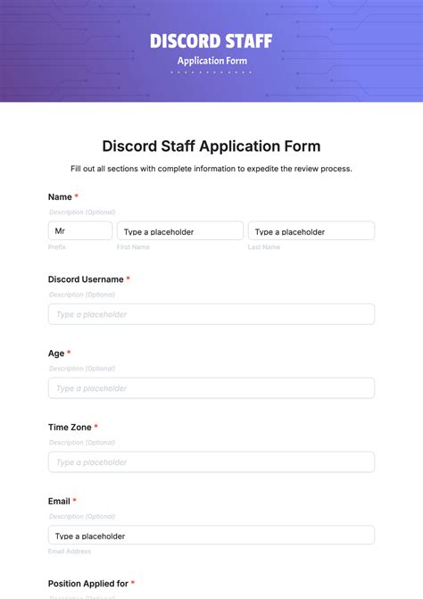 Free Security Employment Application Form Template To Edit Online