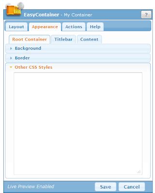 User CSS Styles DNN Sharp Documentation Center